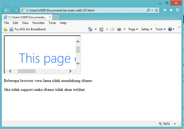 Frame HTML - Fungsi Dan Tutorial Membuat Frame di HTML