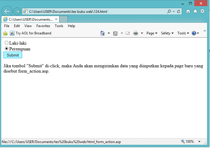 Fungsi Dan Tutorial Membut Form Input di HTML Terlengkap