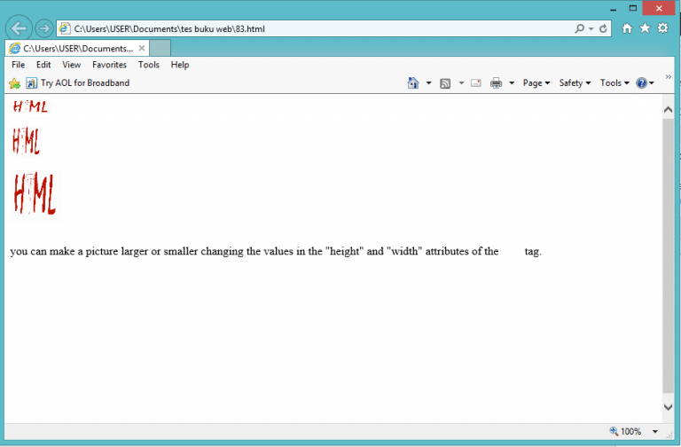 Fungsi Tag Image HTML Dan Tutorial/Cara Menambahkan Gambar Di HTML