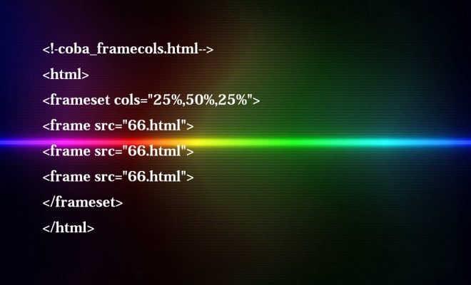 Frame HTML – Fungsi Dan Tutorial Membuat Frame di HTML | Pro.Co.Id
