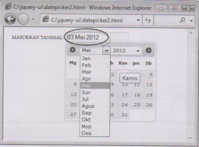 Teknik Dasar Menggunakan jQuery UI Lengkap Dengan Contoh Listing Program