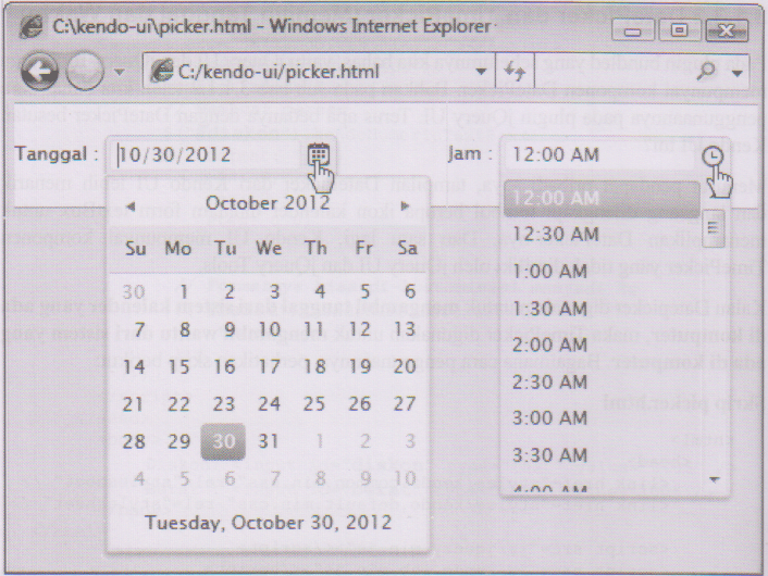 Pengenalan dan Tutorial Kendo UI - jQuery Plugin