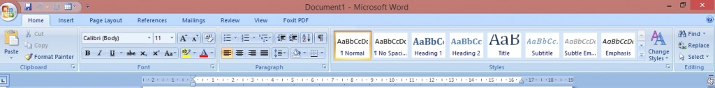 Mengenal Fungsi Bagian-Bagian Menu Pada Microsoft Word 2007