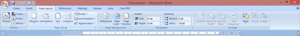 Mengenal Fungsi Bagian-Bagian Menu Pada Microsoft Word 2007