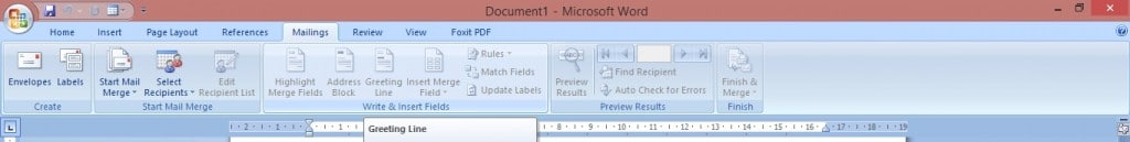 Mengenal Fungsi Bagian-Bagian Menu Pada Microsoft Word 2007
