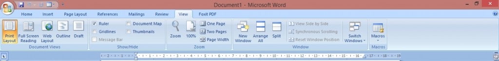 Mengenal Fungsi Bagian-Bagian Menu Pada Microsoft Word 2007