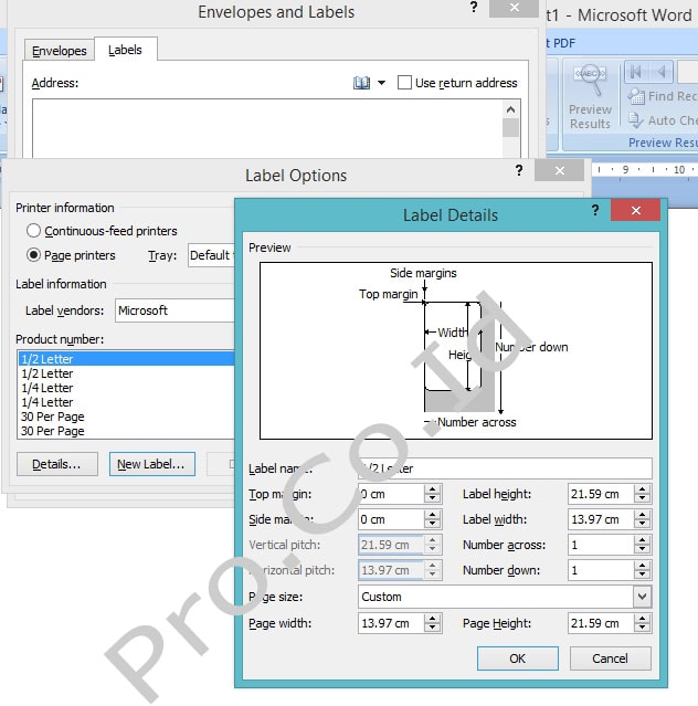 Cara Mudah Membuat Label Undangan Menggunakan Microsoft Word