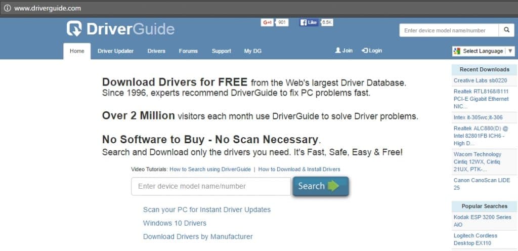 Situs Download Driver Komputer Dan Laptop Terbaik