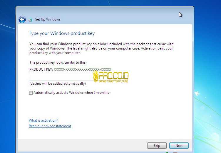 Cara Mudah Instal Windows 7 Lengkap dengan Gambar