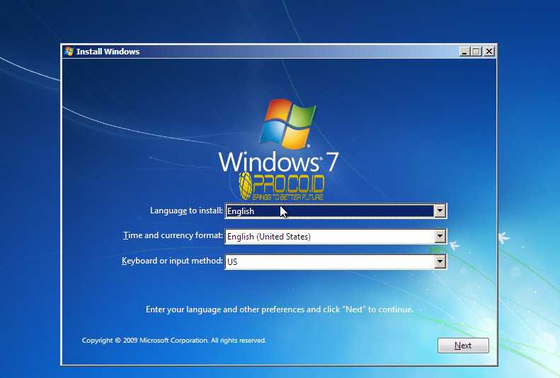 Cara Mudah Instal Windows 7 Lengkap dengan Gambar