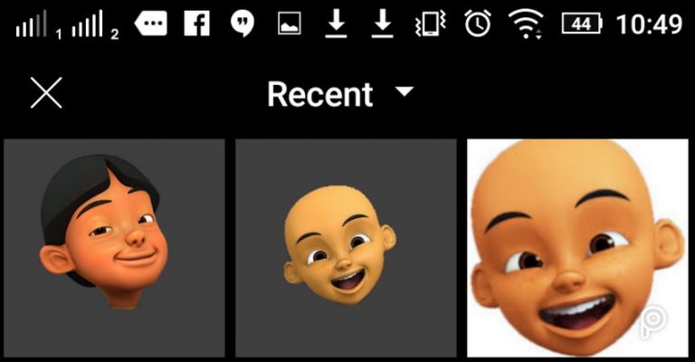 2 Cara Mudah Edit Foto Kepala Upin Ipin atau Kartun Lain Di Android