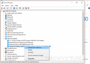Cara Update Driver Secara Manual Windows 7, 8, 8.1, 10, XP