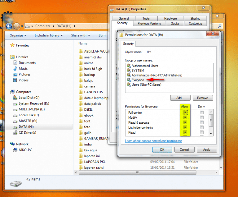 Cara Mudah Sharing Data, File/Folder, dan Printer Pada Windows dan ...
