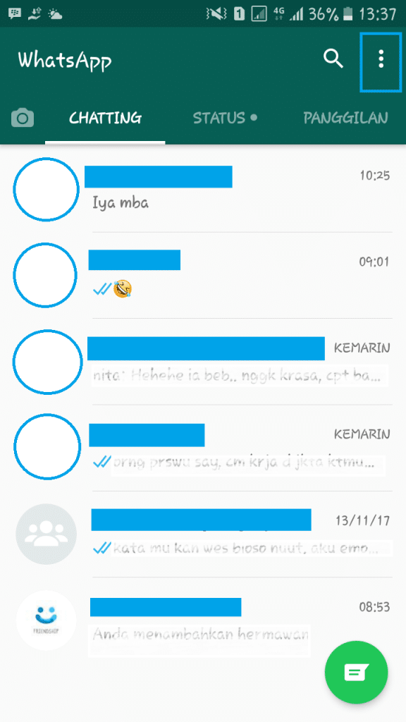 Cara Menghilangkan/Menonaktifkan Tanda Centang Biru Di WhatsApp, Sangat Mudah!