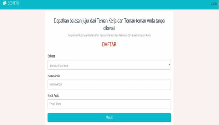 Begini, Cara Daftar dan Menggunakan Secreto Site, Situs Yang Sedang ...