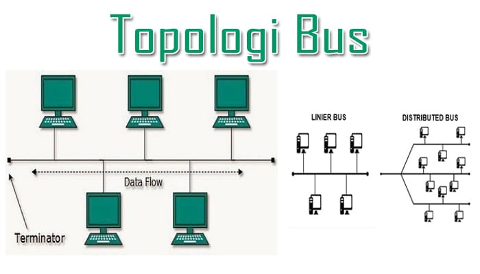 Pengertian Topologi Bus, Jenis, Ciri, Cara Kerja, Kelebihan dan ...