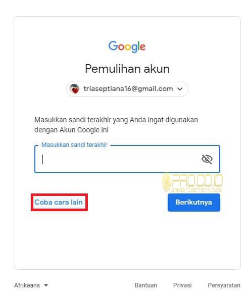 Lupa Password Gmail di Android? Begini Cara Mengatasinya, 100% Berhasil
