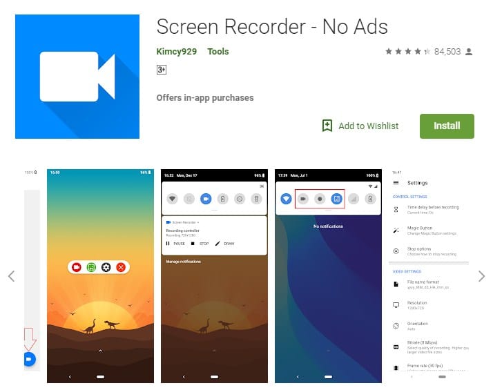 Aplikasi Perekam Layar (Screen Recorder) HP Android Terbaik Tanpa Watermark