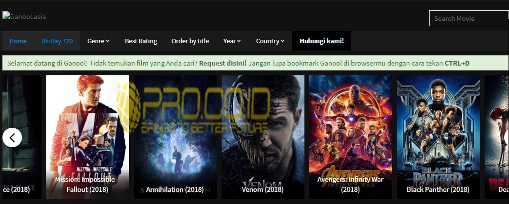 Situs Nonton Film Online (Streaming) Gratis Subtitle Indonesia Terbaik