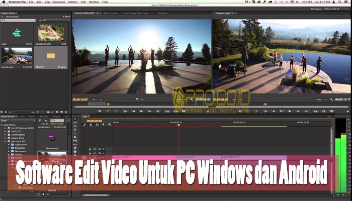 Software Edit Video Untuk PC Windows dan Android Terbaik 2019