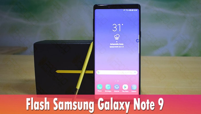 Cara Flash Samsung Galaxy Note 9 SM-N960F Android 9 Pie Via Odin Mudah ...