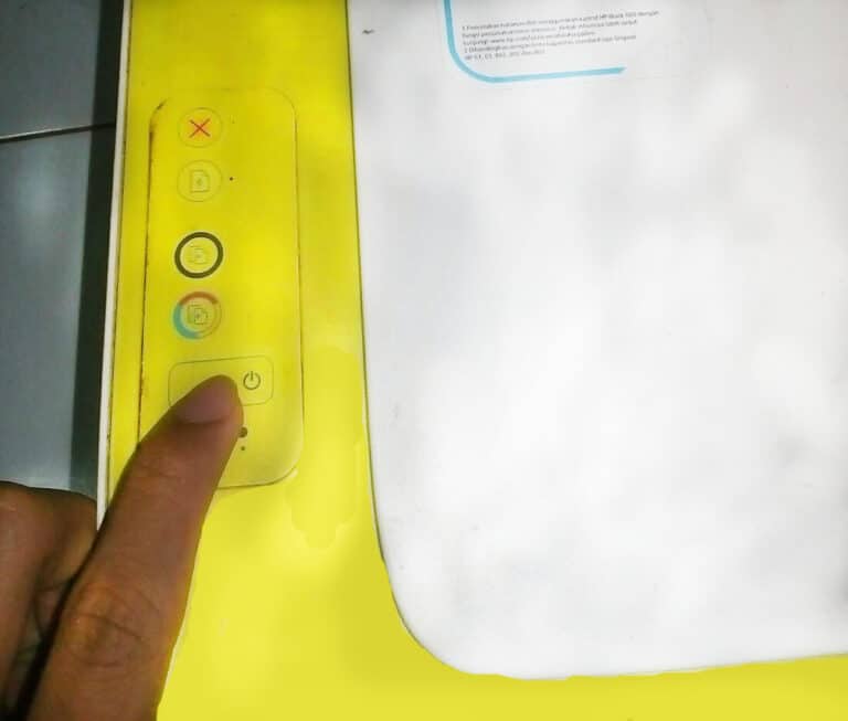 Cara Reset Printer HP 2135 Lampu Indikator Kedip Bergantian